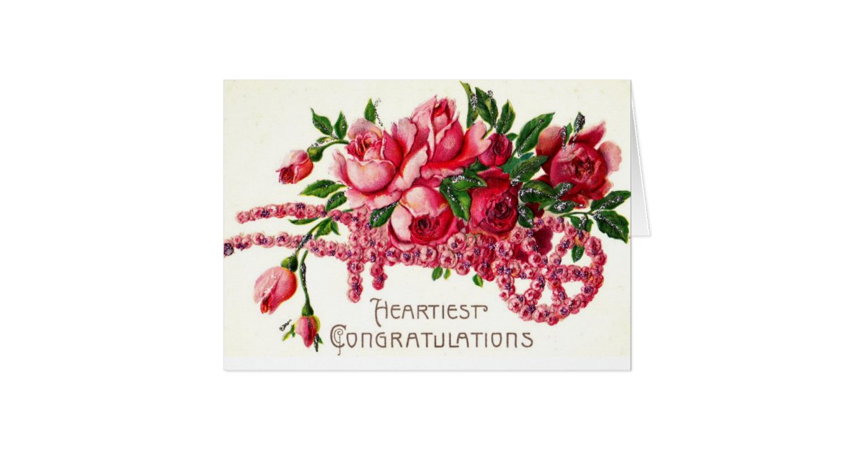 Heartiest Congratulations Card | Zazzle.com