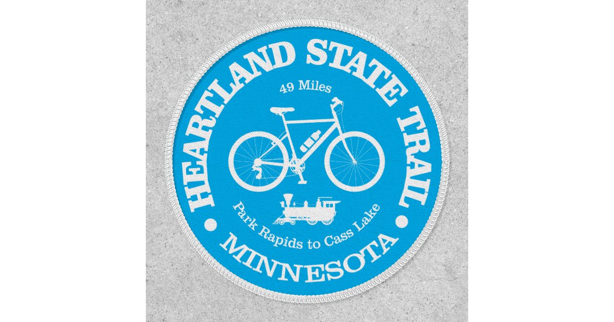 Heartland State Trail (cycling) Patch | Zazzle