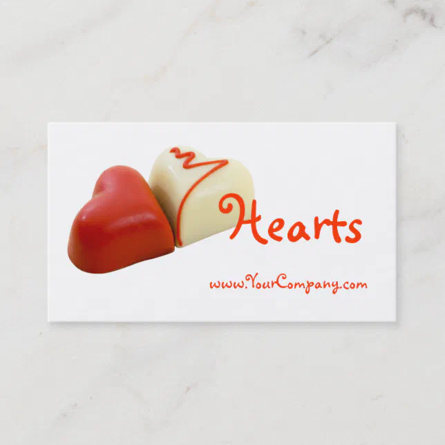Hearts Business Card | Zazzle