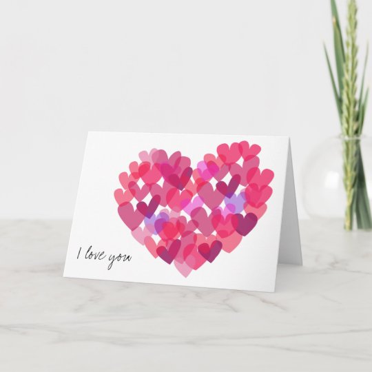 Hearts Card | Zazzle.com