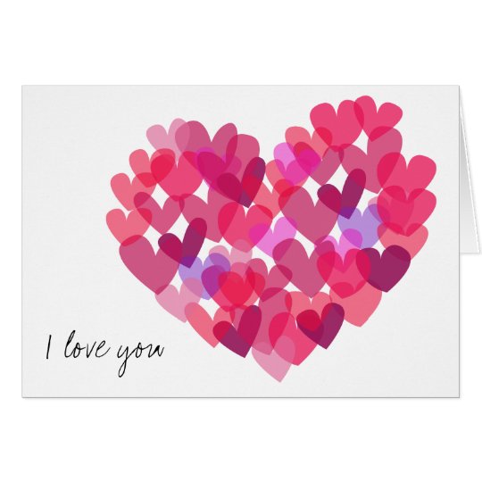 Hearts Card | Zazzle.com