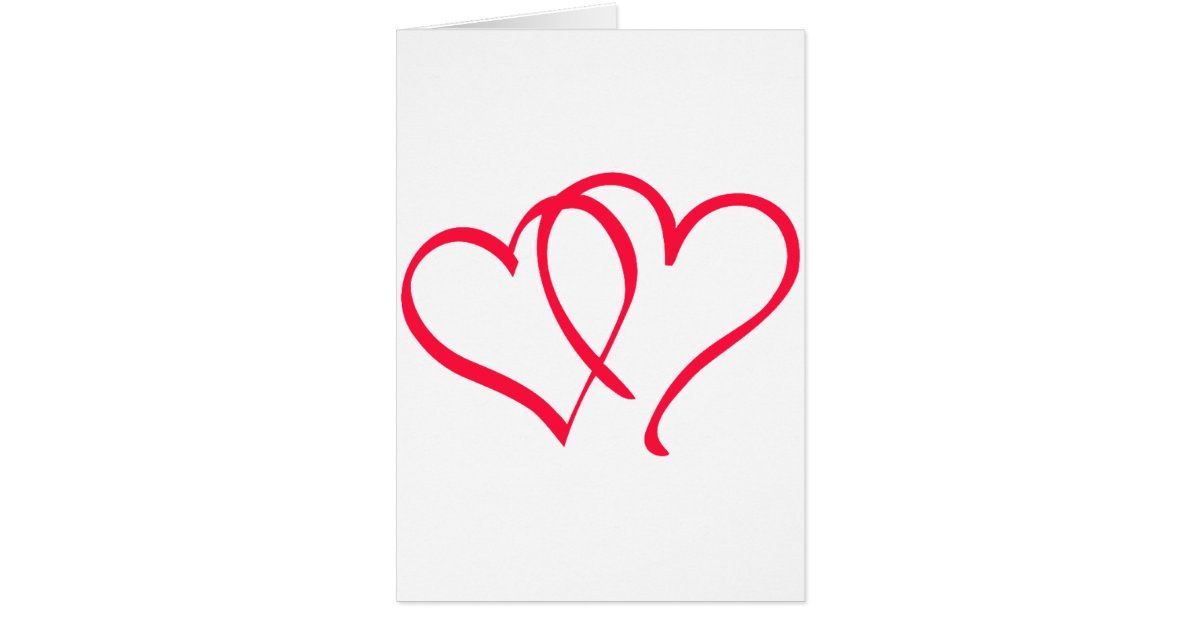 hearts card | Zazzle