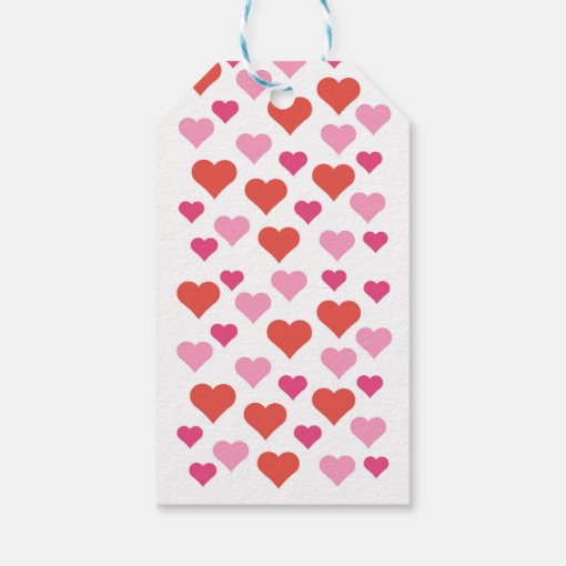 Hearts gift tag | Zazzle