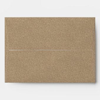 Hearts in the Sand Beach Sand Wedding Envelopes | Zazzle