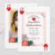 Hearts Playing Card 15th Birthday Quinceañera | Zazzle