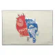 Heat Miser Hot Head & Snow Miser Mr. Cool Cloth Placemat | Zazzle