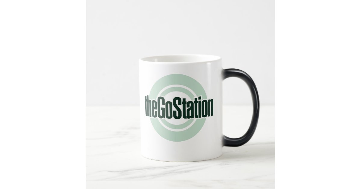 Heat-sensitive logo mug | Zazzle