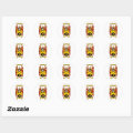 HEATH FAMILY CREST - HEATH COAT OF ARMS CLASSIC ROUND STICKER | Zazzle