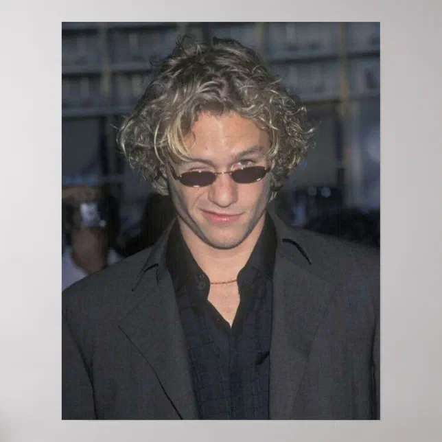 Heath Ledger Poster | Zazzle