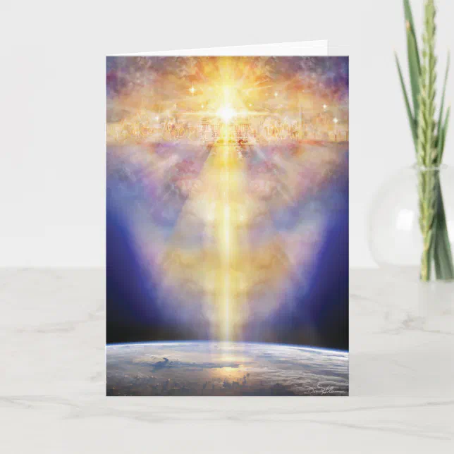 Heaven and Earth Card | Zazzle