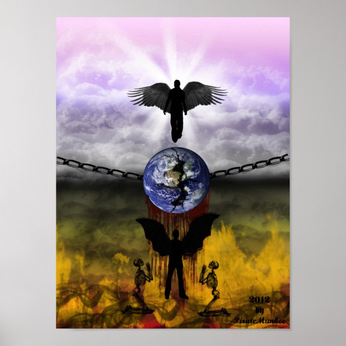 Heaven and Hell Poster | Zazzle.com