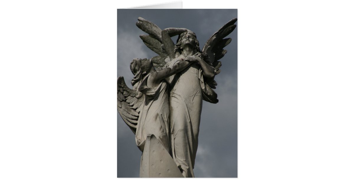 Heaven Bound Angel Card | Zazzle