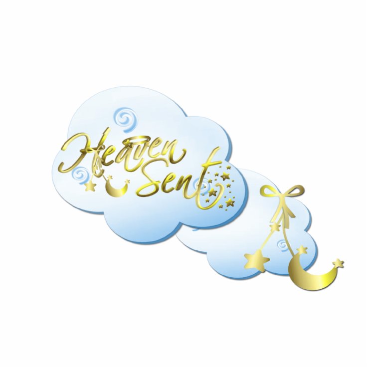 Heaven Sent Baby Ornament | Zazzle