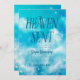Heaven Sent Blue Sky Baby Shower Invitation | Zazzle