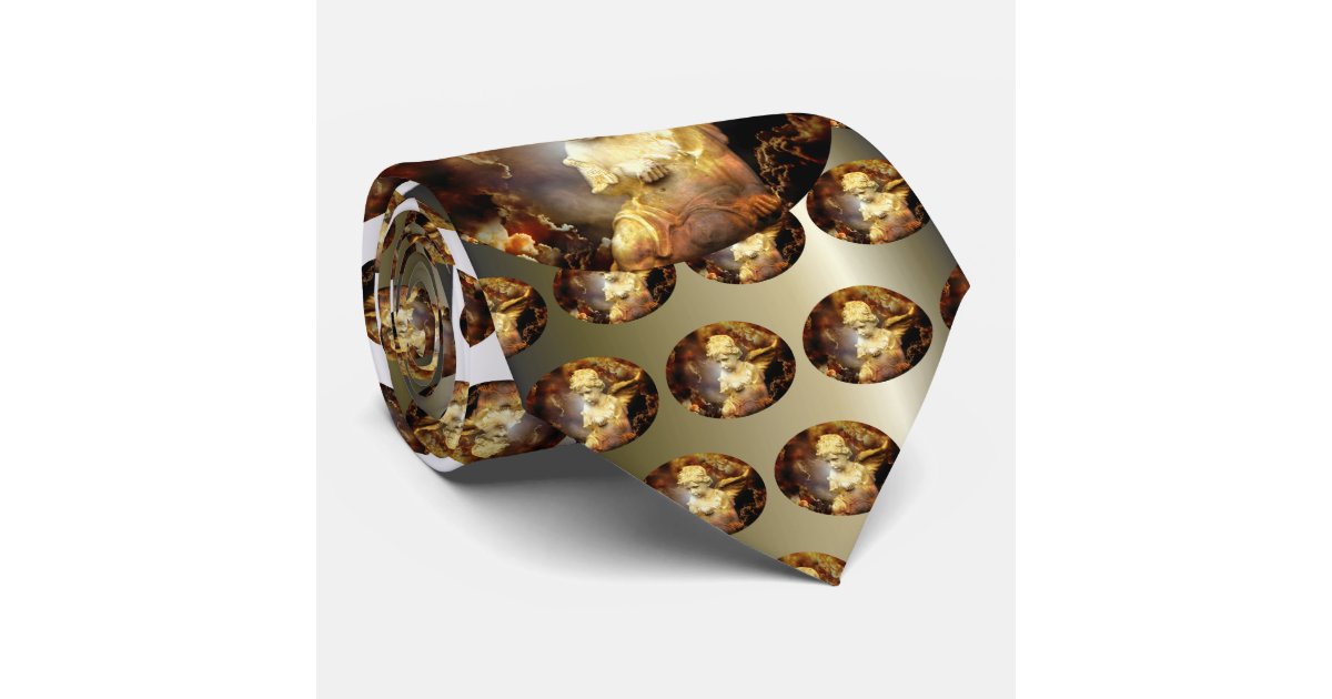 Heavenly Angel Cherub Neck Tie | Zazzle