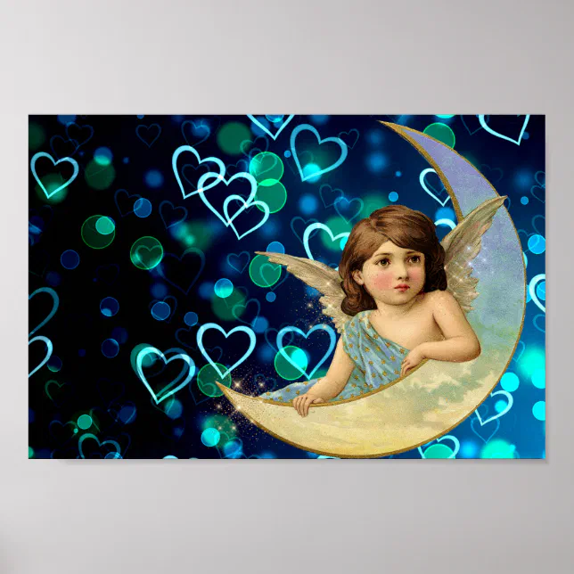 Heavenly Angel Poster | Zazzle