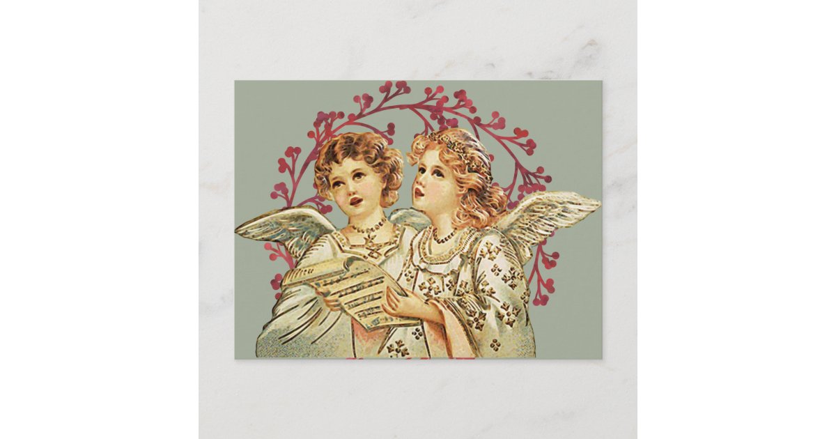 Heavenly Angel Singers Postcard | Zazzle