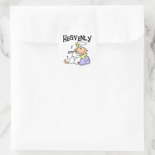 Heavenly Angel Stickers | Zazzle