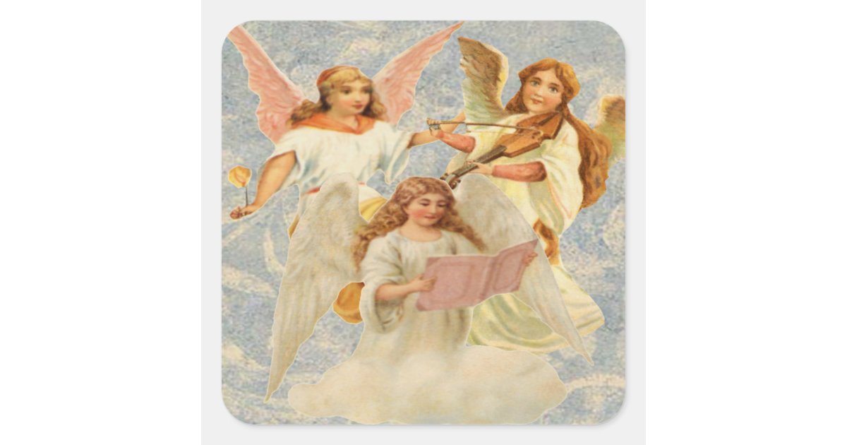Heavenly Angels Stickers | Zazzle