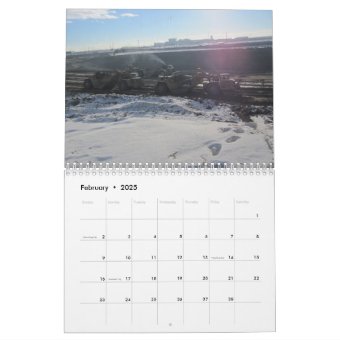 Heavy Equipment Calendar | Zazzle