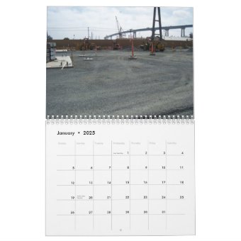 Heavy Equipment calendar | Zazzle