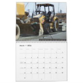 Heavy Equipment calendar | Zazzle