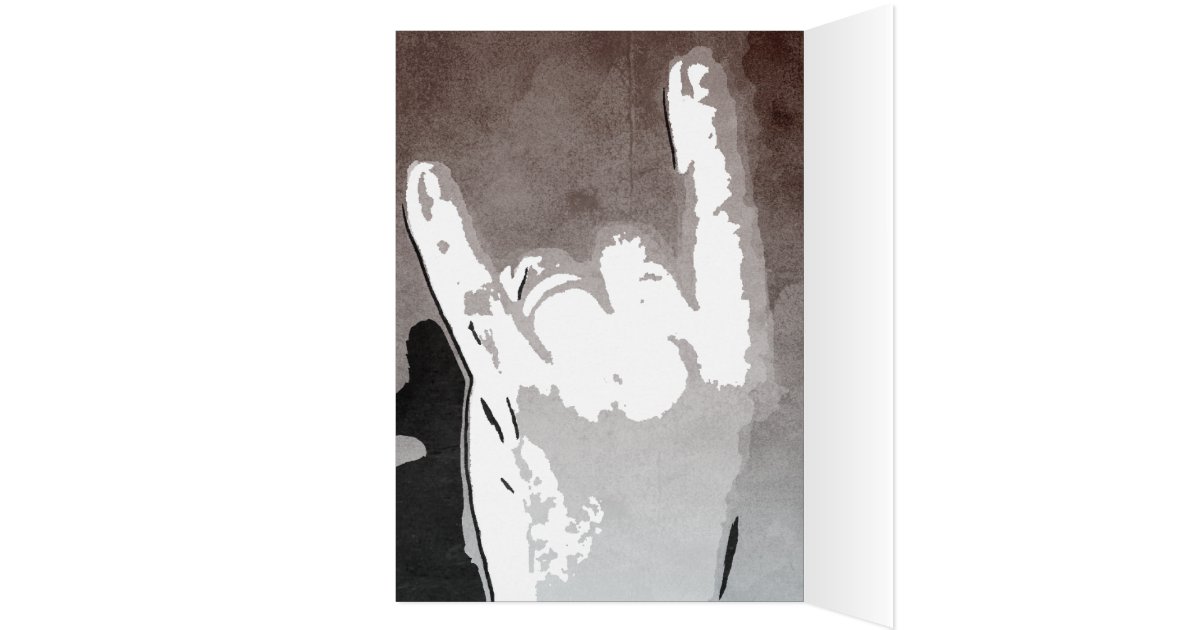 Heavy Metal Birthday Card | Zazzle