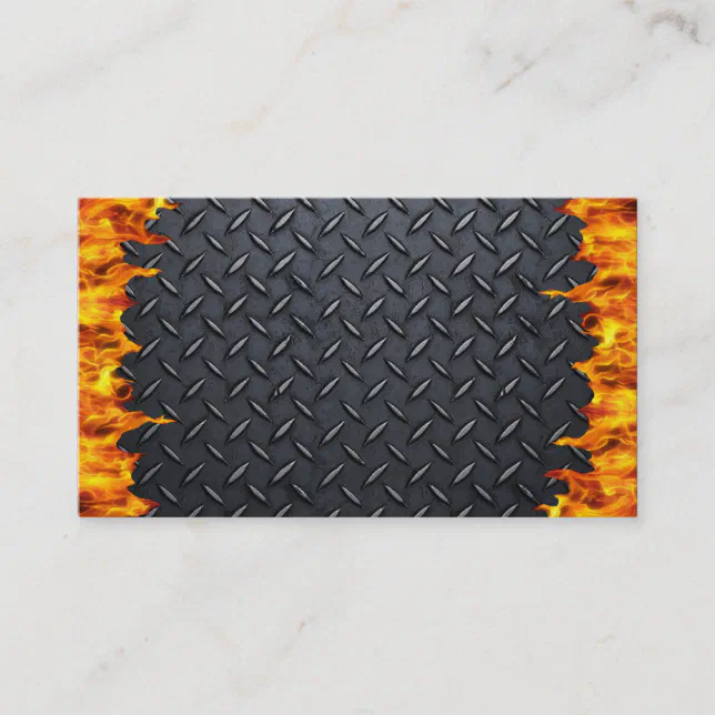 Heavy Metal Business Card | Zazzle