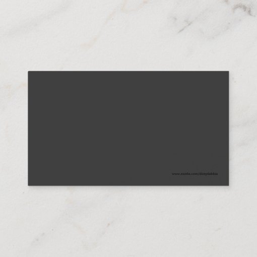 Heavy Metal Business Card | Zazzle