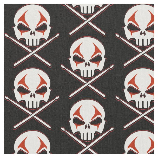 Rock & Roll Fabric | Zazzle.com