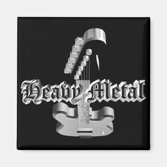 Heavy metal magnet | Zazzle