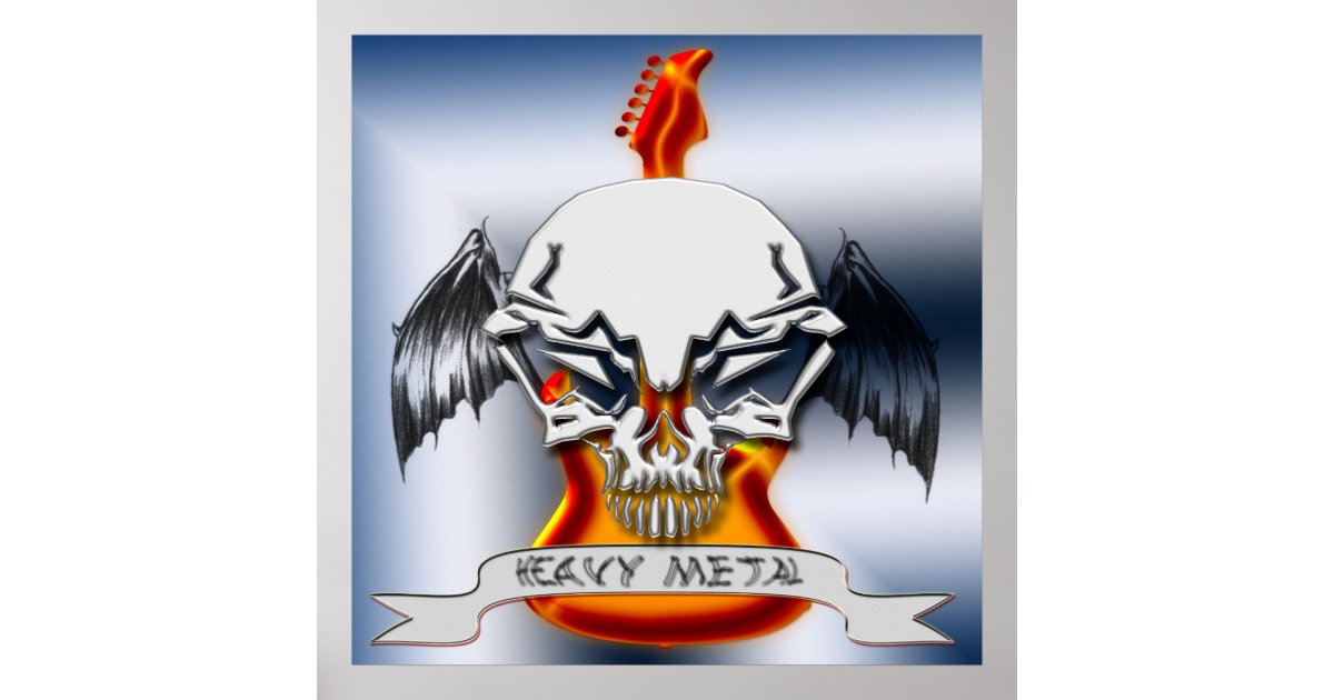 Heavy Metal Poster | Zazzle