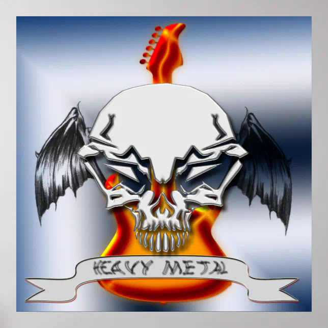 Heavy Metal Poster | Zazzle