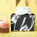 Heavy metal, punk and rock music Wrapping Paper | Zazzle