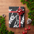 Heavy metal, punk and rock music Wrapping Paper | Zazzle