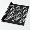 Heavy metal, punk and rock music Wrapping Paper | Zazzle