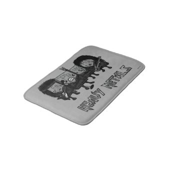 Heavy Metals Bathroom Mat | Zazzle