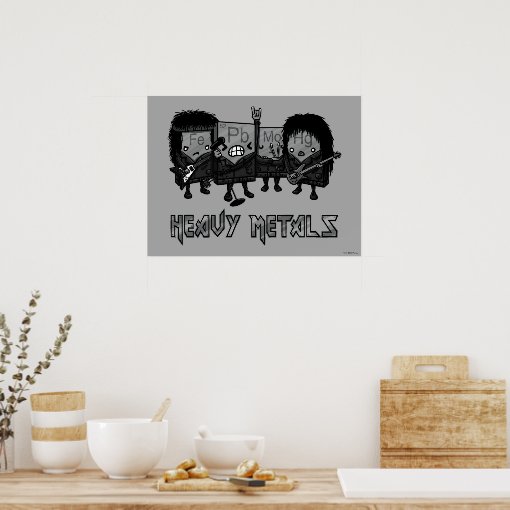 Heavy Metals Poster | Zazzle
