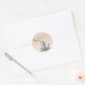 Hebrew Gmar Chatima Tova Forgiveness Yom Kippur Classic Round Sticker ...