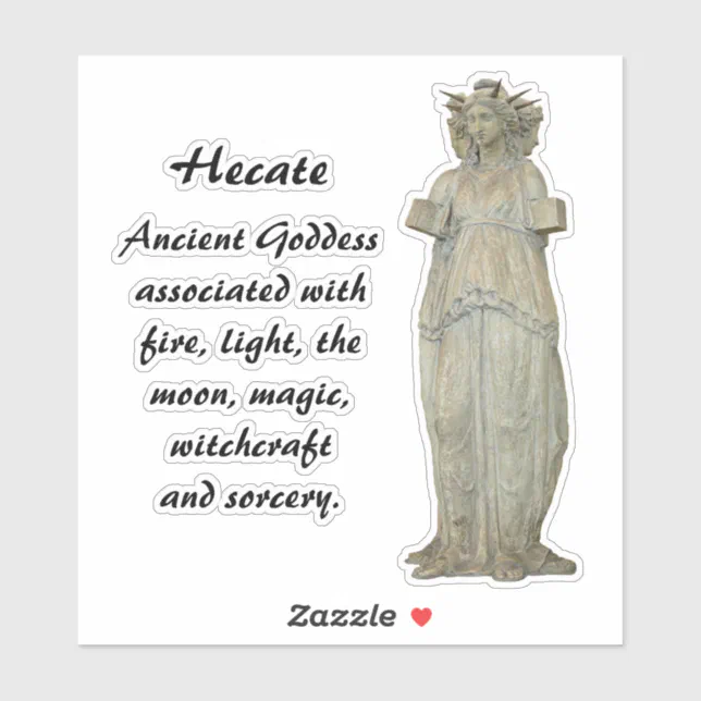 Hecate Sticker | Zazzle
