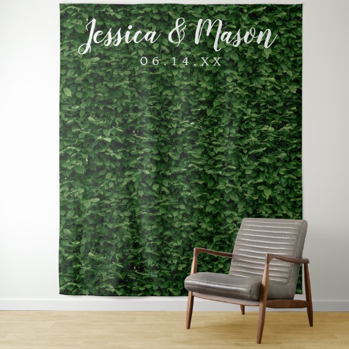 Hedge Wall Backdrop - Wedding Photo Backdrop | Zazzle.com