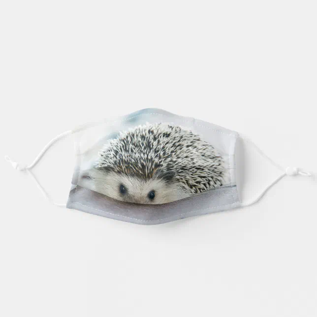 Hedgehog Adult Cloth Face Mask | Zazzle