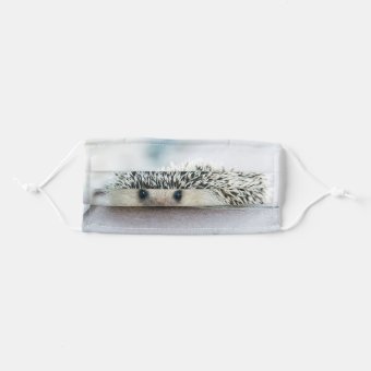 Hedgehog Adult Cloth Face Mask | Zazzle