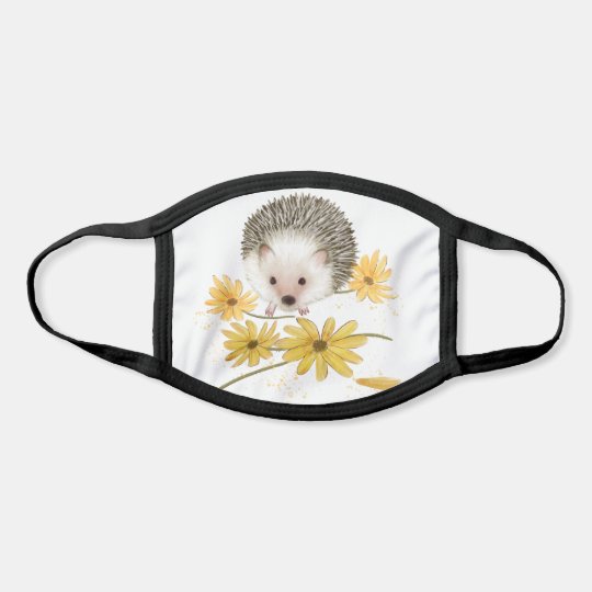 Hedgehog Face Mask | Zazzle.com