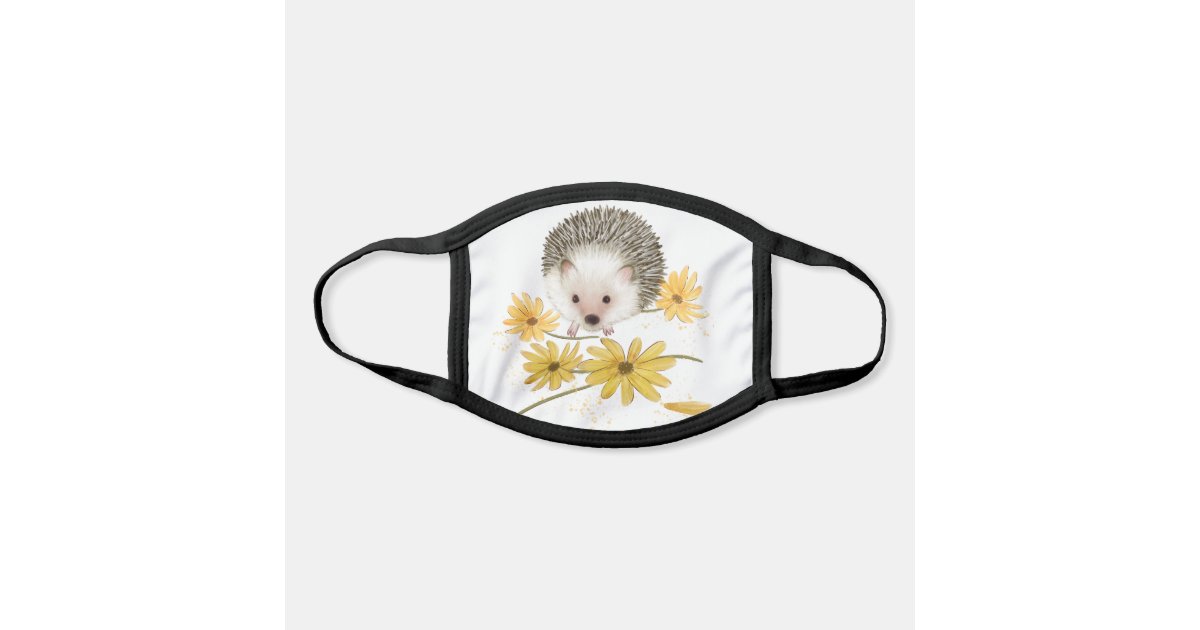 Hedgehog Face Mask | Zazzle