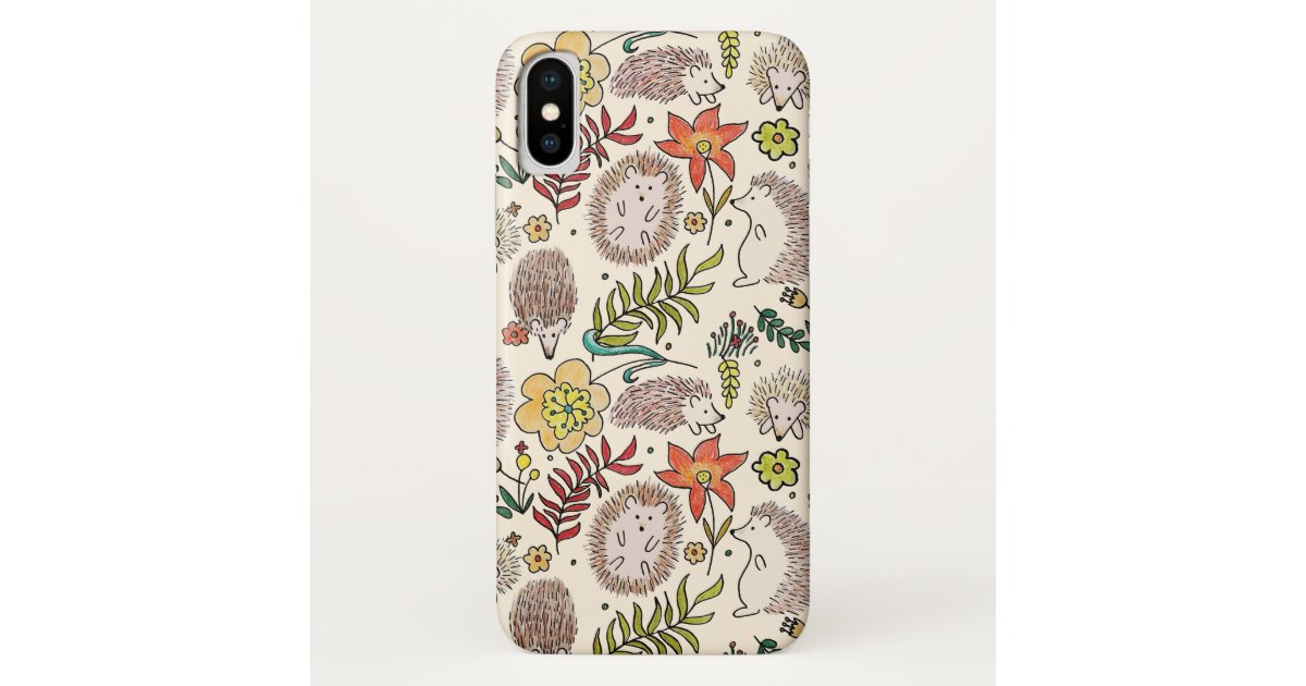 Hedgehog Field Phone Cases | Zazzle