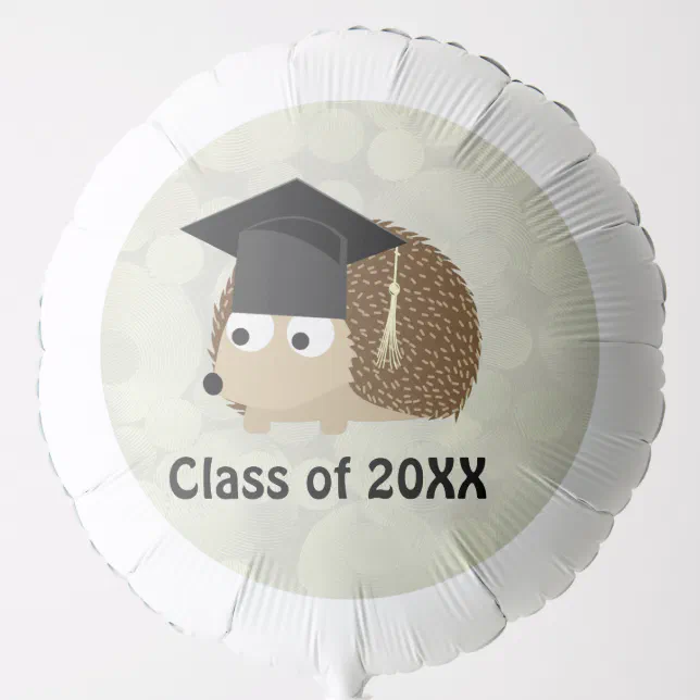 Hedgehog Graduation Balloon | Zazzle
