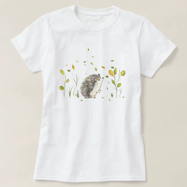 Hedgehog T-Shirt | Zazzle