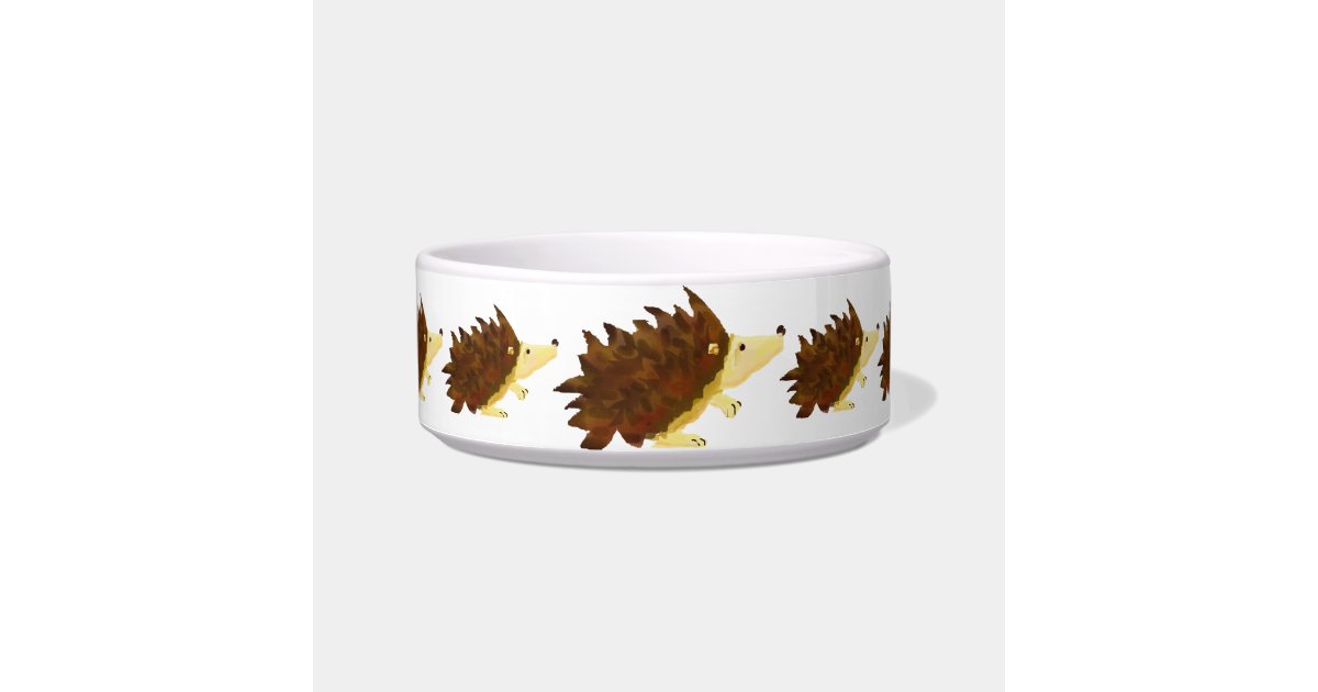 Hedgehogs bowl | Zazzle