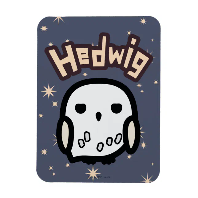 Hedwig Cartoon Character Art Magnet | Zazzle